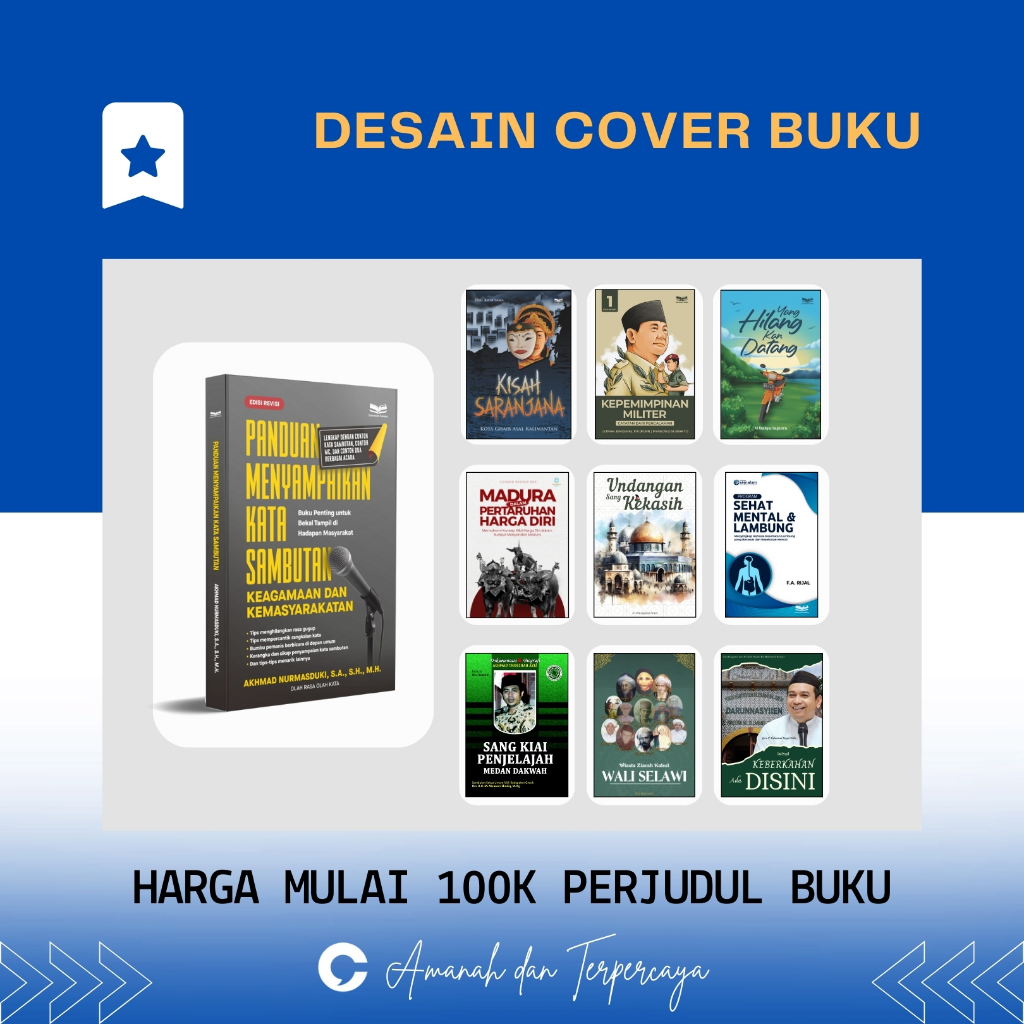Jual Jasa Desain Cover Buku by Cakrawala Pustaka | Shopee Indonesia