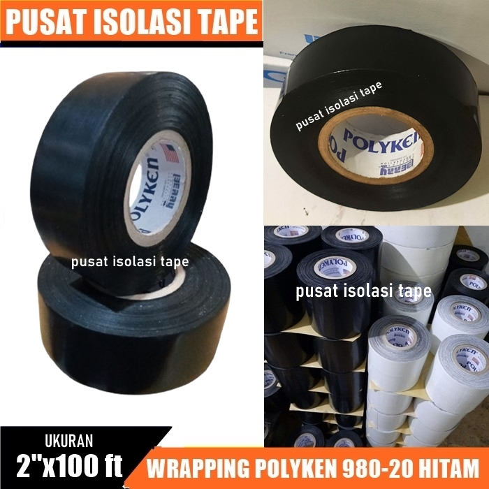 Jual Polyken Tape Isolasi Pipa Anti Karat 2 x 100 ft Wrapping Tape Polyken | Shopee Indonesia