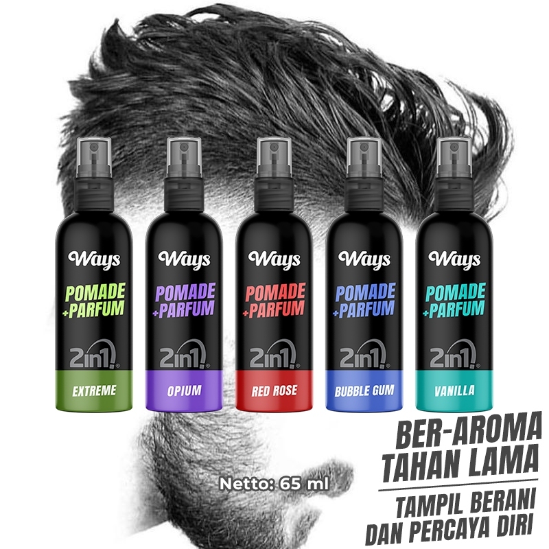 Jual POMADE PARFUM RAMBUT 2IN1 POMADE CAIR POMADE SEMPROT MINYAK RAMBUT ...