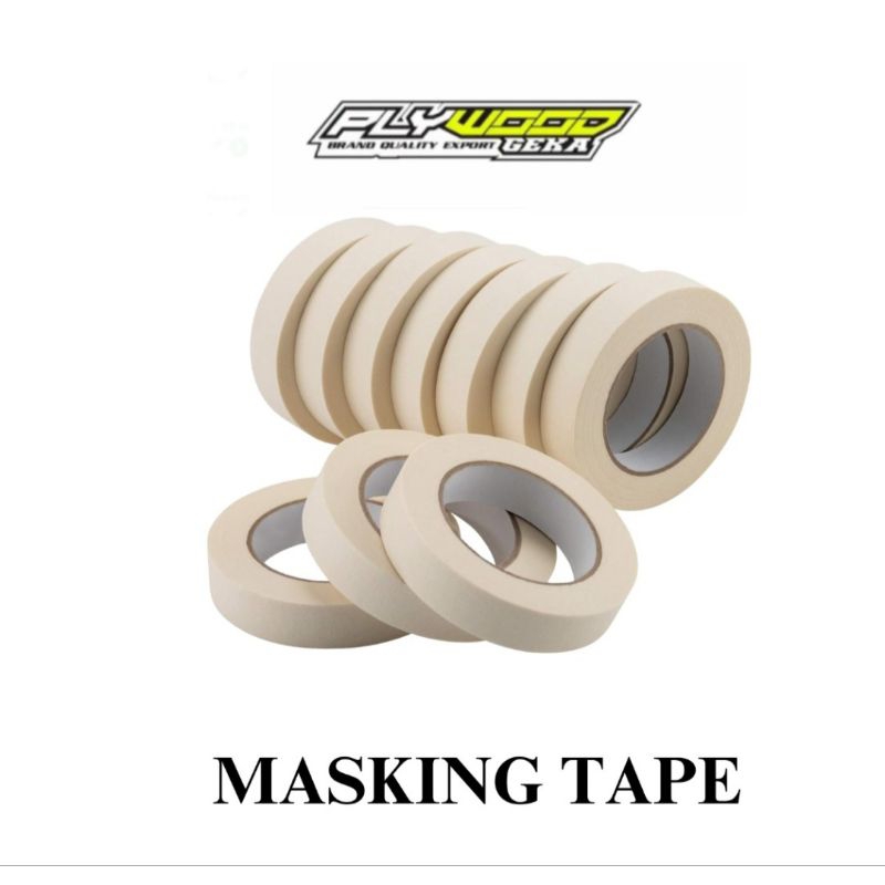 Jual Lakban Kertas / Masking Tape TRUST Ukuran 24mm x 15 meter | Shopee ...