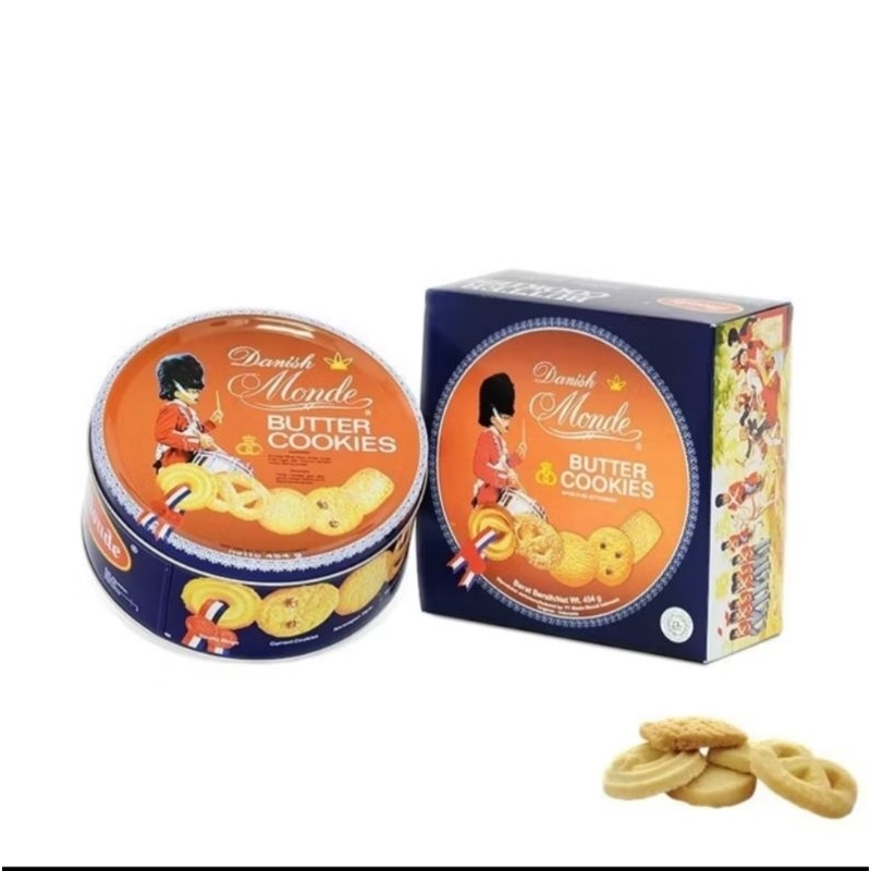 Jual MONDE BUTTER COOKIES 454GR | Shopee Indonesia