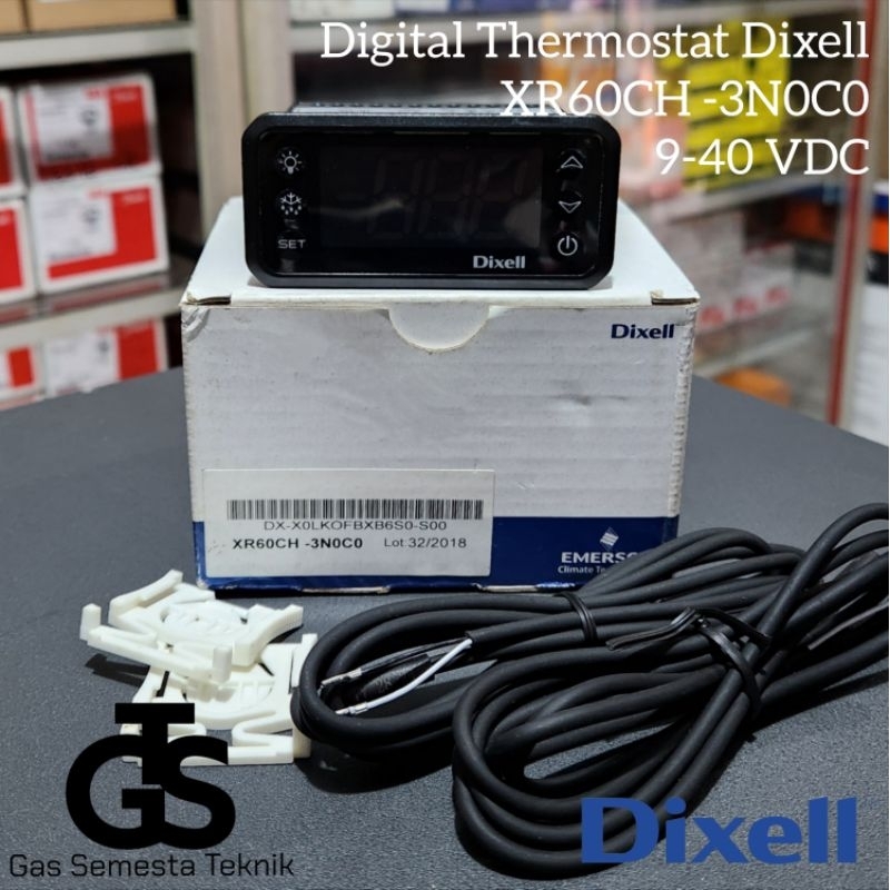 Jual DIGITAL THERMOSTAT DIXELL XR60CH -3N0C0 9-40VDC | DIGITAL ...