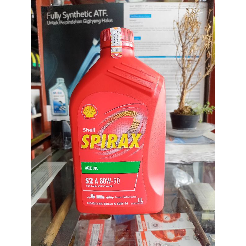 Jual Oli Gear Gardan Shell Spirax A 80W-90 Btl 1L axle oil | Shopee ...
