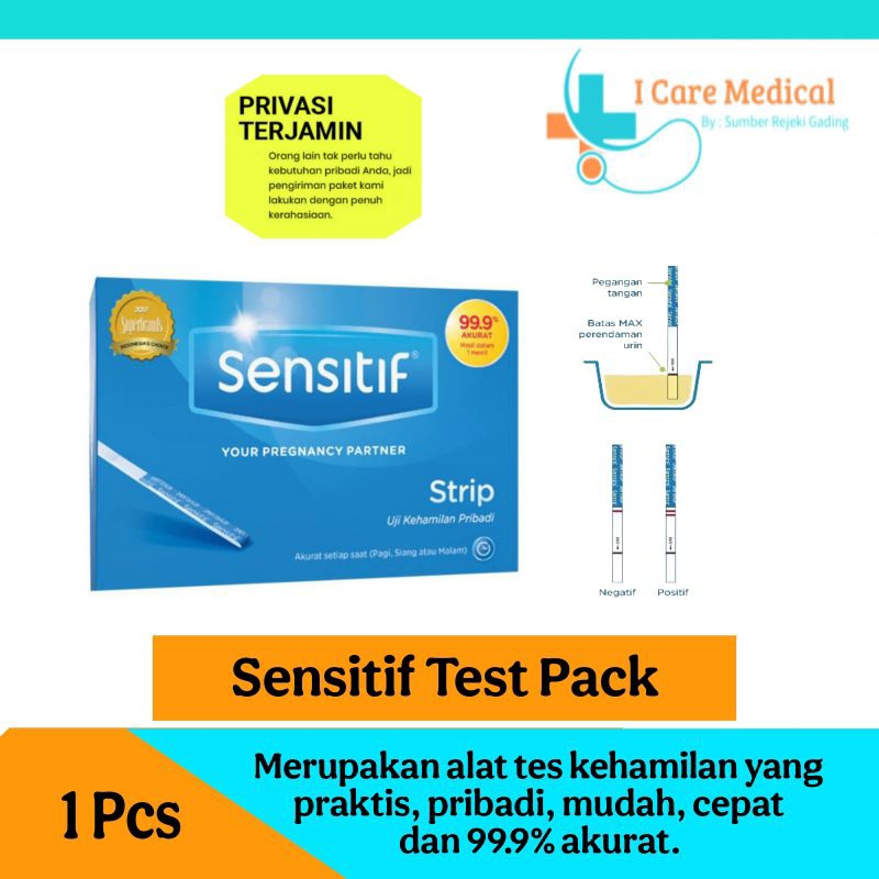 Jual Sensitif Test Kehamilan (Strip) - Alat uji kehamilan yang dapat ...