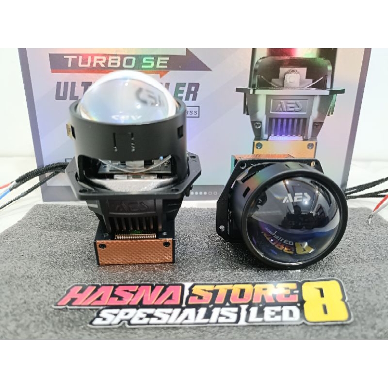 Jual BI LASER BILED PROJECTOR AES TURBO SE ULTRA COOLER 2 INCH BILASER ...