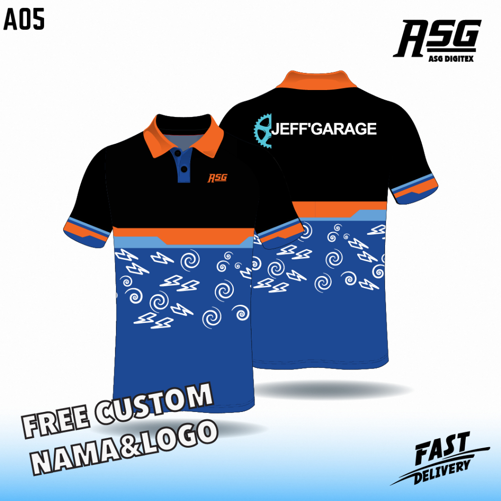 Jual Custom Jersey Fullprint kaos jersey polo bengkel racing baju ...