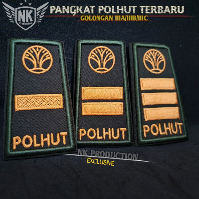 Jual Pangkat Polhut Terbaru Logo Kementrian Terbaru Golongan 3 list ...