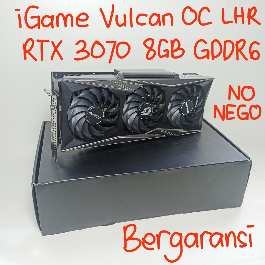 Jual NVIDIA Geforce RTX 3070 GPU VGA RTX3070 Graphics Card GPU - IGAME VULCAN | Shopee Indonesia