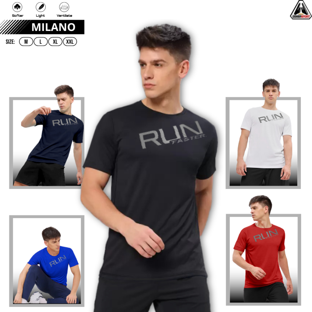 Jual WINS FAST Baju Running Dewasa Kaos Olahraga Jersey Badminton Lari ...