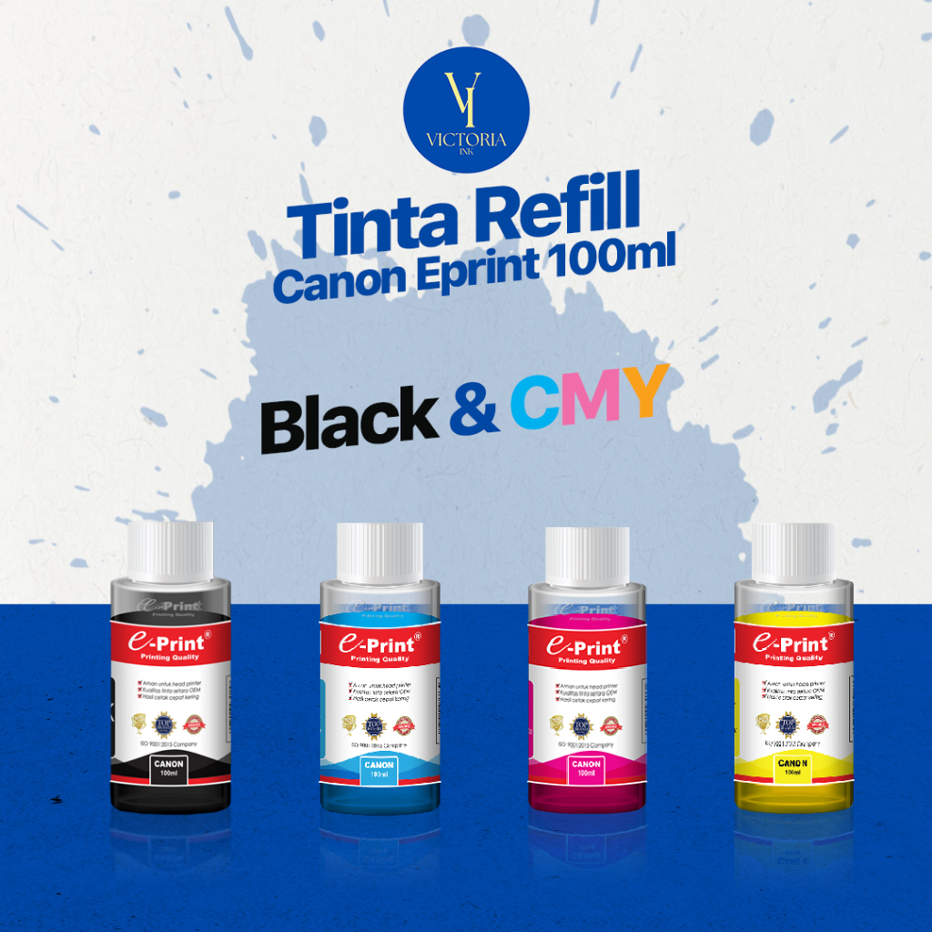Jual Tinta Refill Canon Eprint 100ml Refill Eprint 100ml Untuk Printer ...