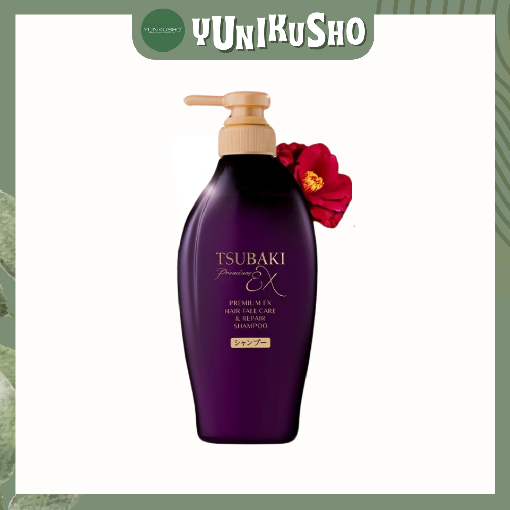 Jual TSUBAKI Premium EX Hair Fall Care & Repair Shampoo 450ml | Shopee Indonesia