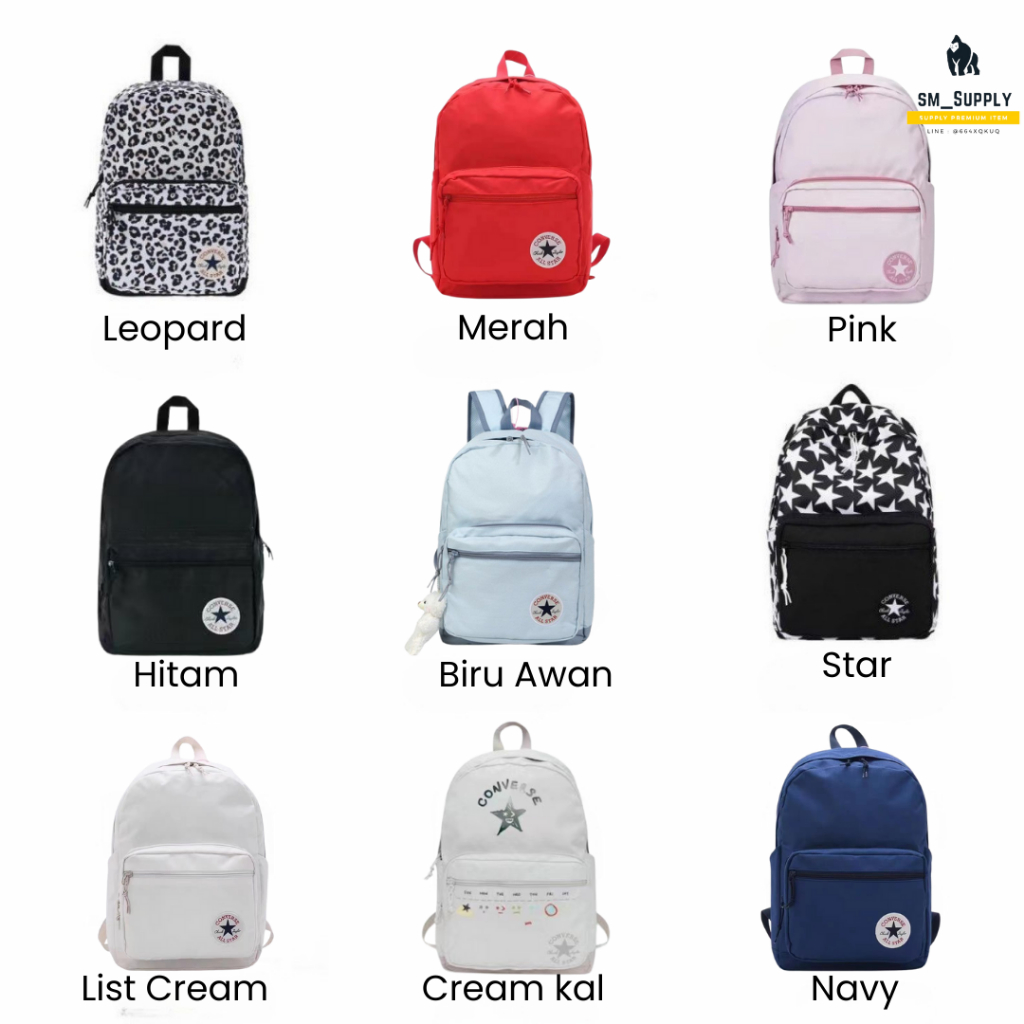 Jual TAS RANSEL BACKPACK CNVRS CLASSIC ALLSTAR BASIC / BAGPACK CNVRS ...