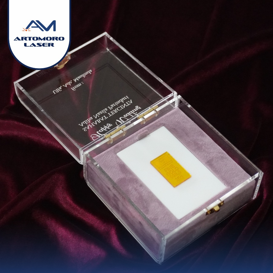 Jual BOX EMAS ANTAM LOGAM MULIA AKRILIK CUSTOM / SESERAHAN PERNIKAHAN ...