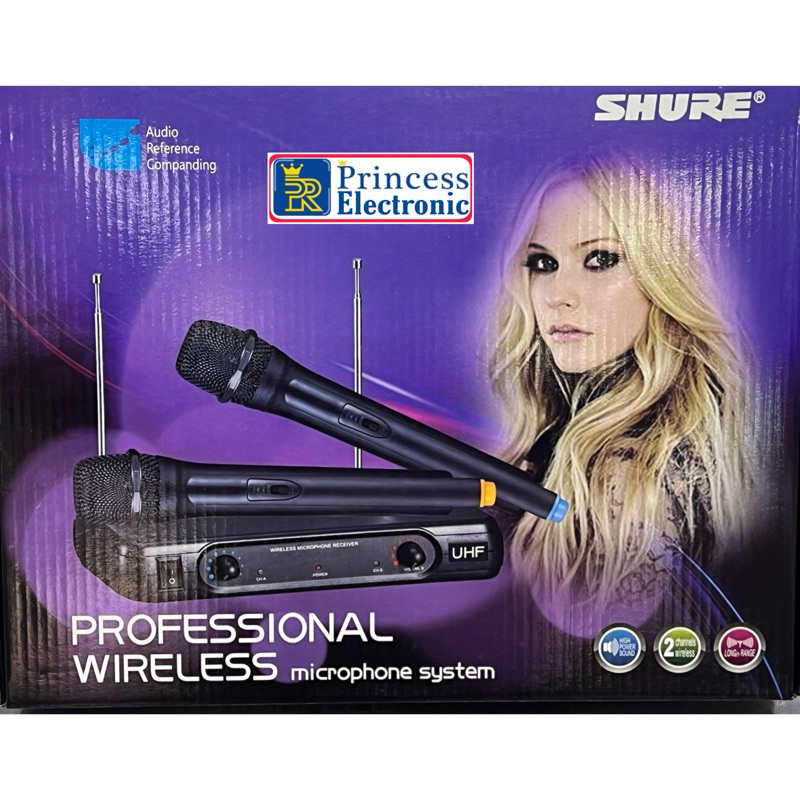 Jual Mic wireless Shure Double Wireless | Shopee Indonesia