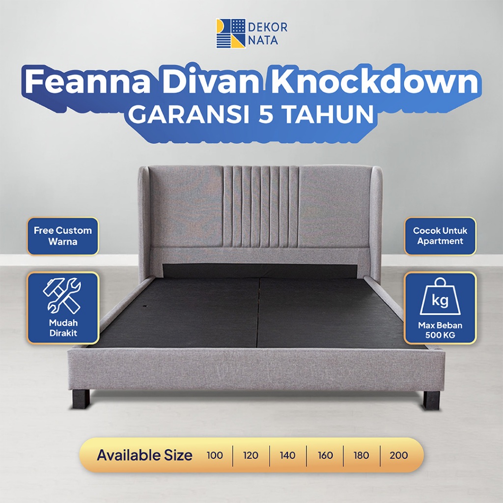 Jual [GARANSI 5 TAHUN] Dekornata - Feanna Ranjang Tempat Tidur Dipan ...