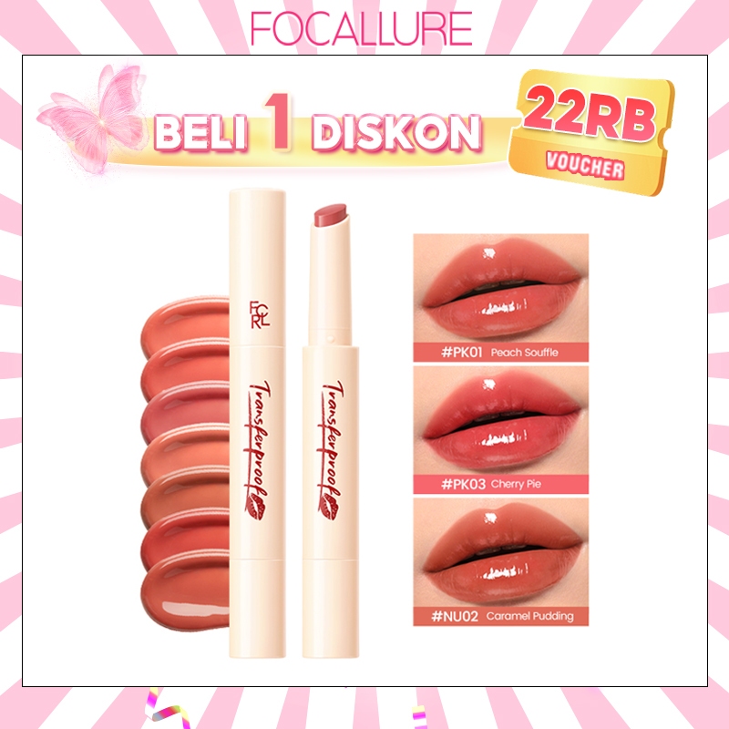 Jual FOCALLURE Glossy Lip Balm Lock-shining Healthy Moisturizing Plump Lipcream FA-L44 | Shopee ...