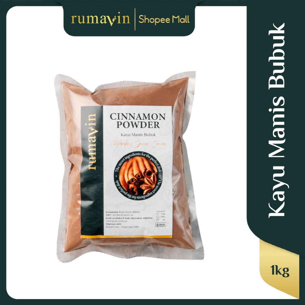 Jual Rumavin - Premium Rempah Cinnamon Powder / Kayu Manis Bubuk ...