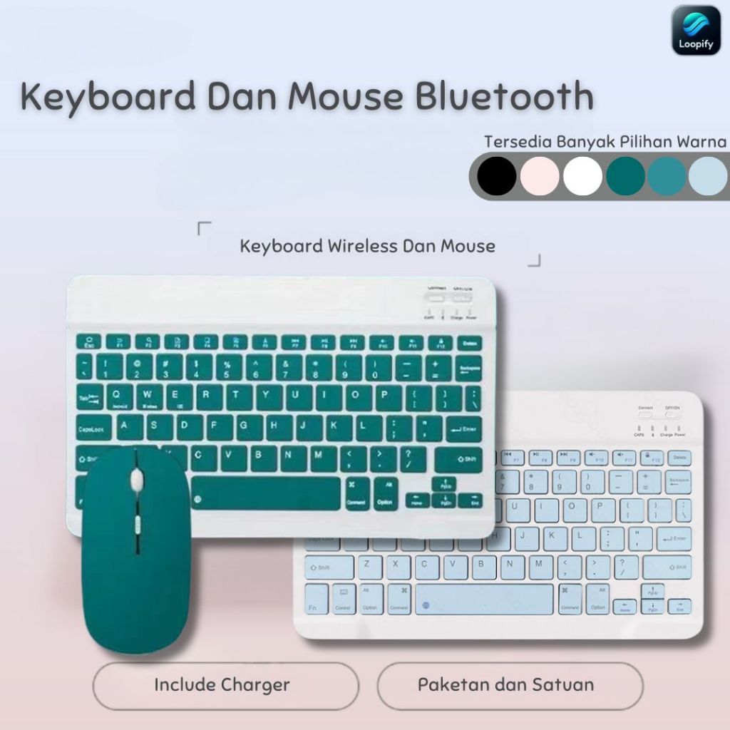 Jual Keyboard Nirkabel Keyboard Bluetooth Wireless Bluetooth Keyboard ...