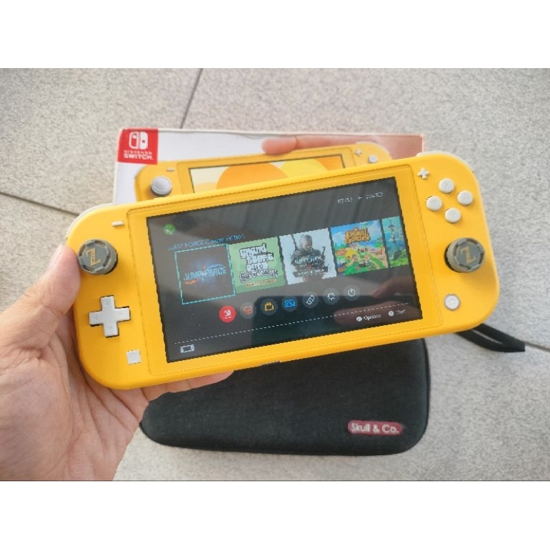 Jual Nintendo Switch Lite CFW 2024 256GB Bagus Fullset | Shopee Indonesia