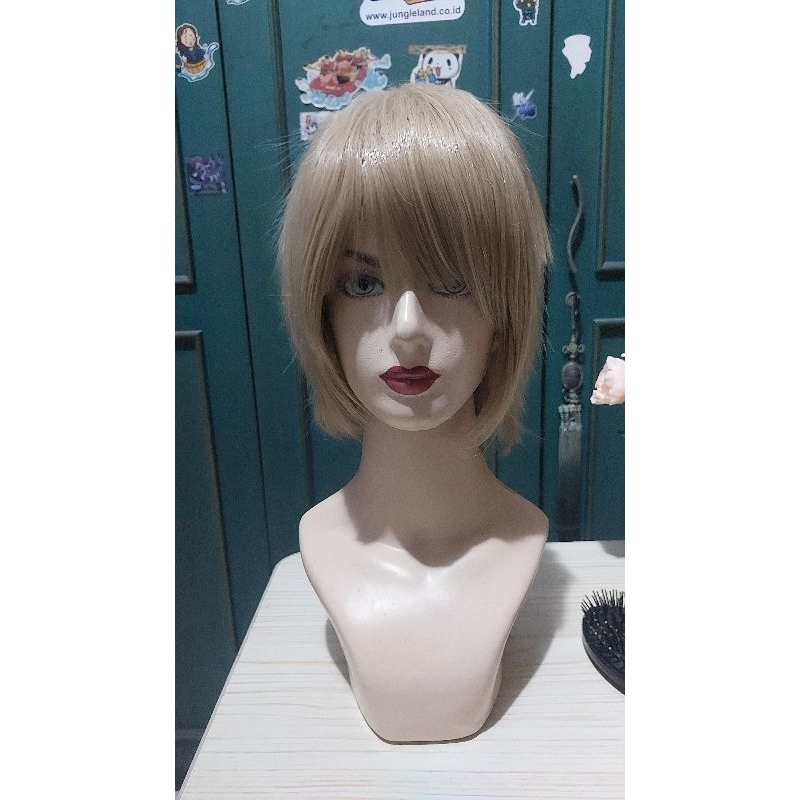 Jual Wig Base Ash Blonde 30cm | Shopee Indonesia