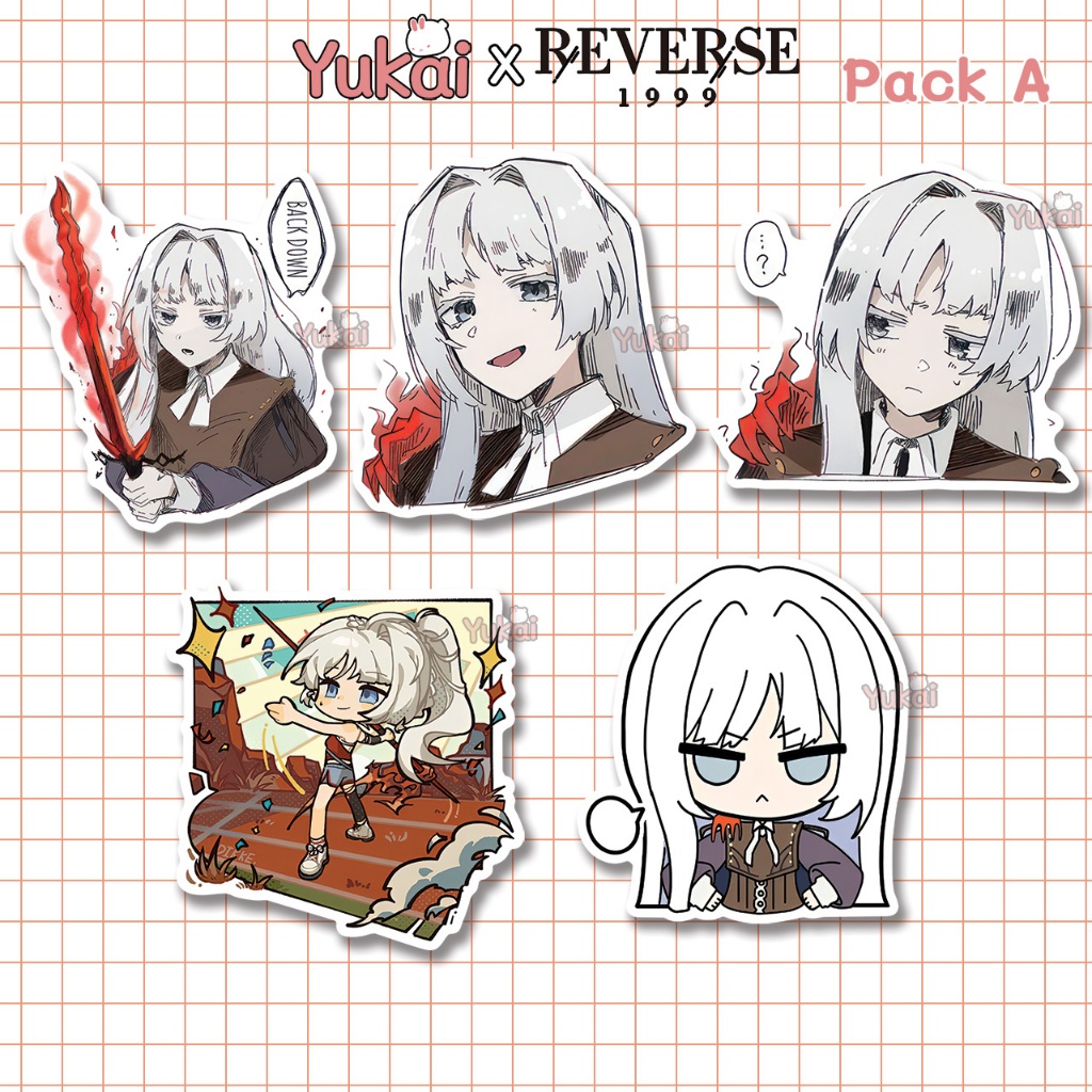 Jual Stiker Dikke Reverse 1999 Premium - Sticker Pack Anime Waterproof ...