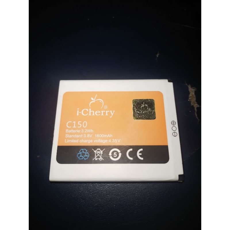 Jual baterai i-cherry bawaan original c150 1800mah | Shopee Indonesia