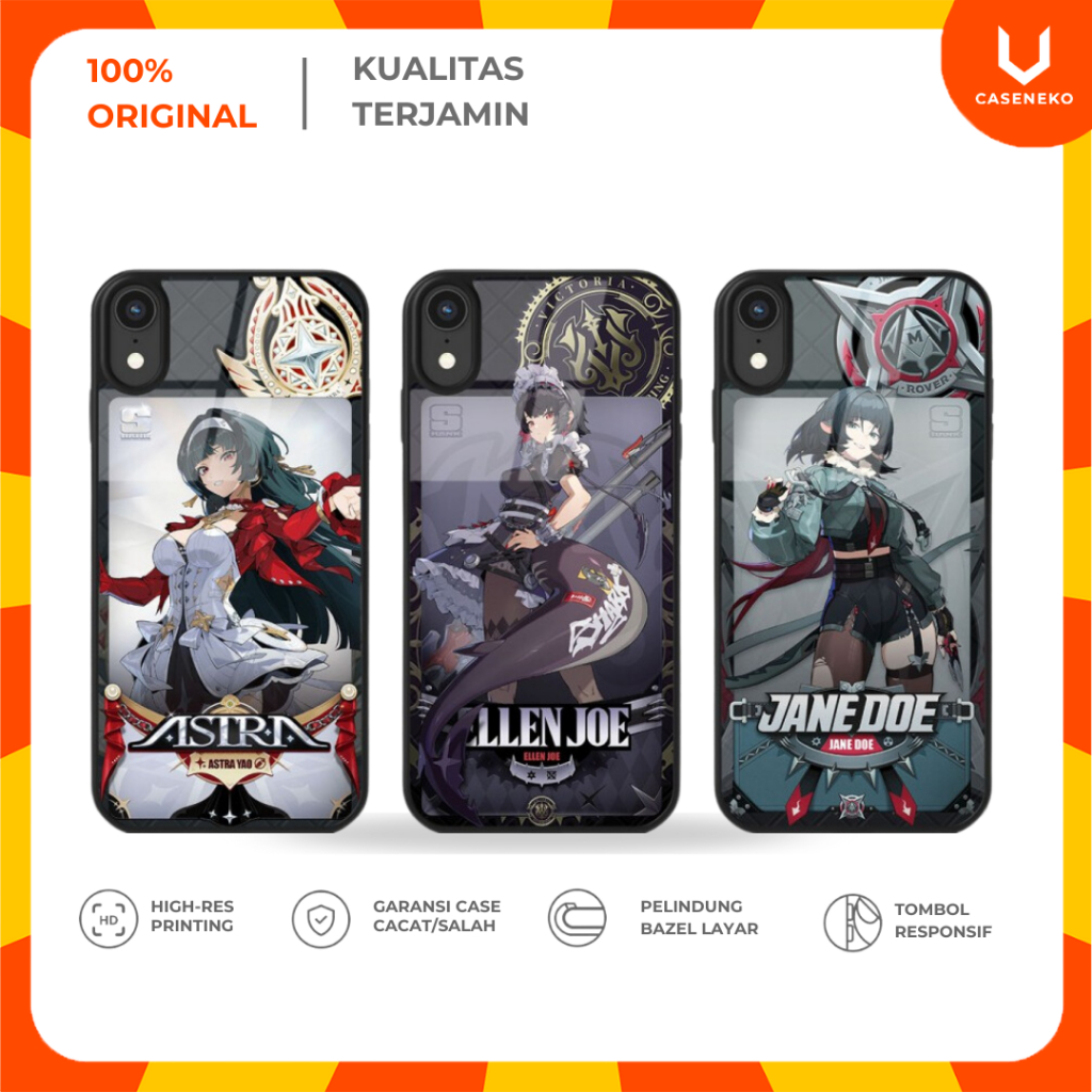 Jual Custom Case Zenless Zone Zero ZZZ Card Hoyoverse Game Phone Casing ...