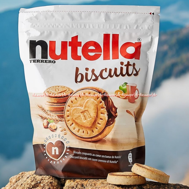Jual Nutella Biscuits 190gr Forerro Snack Cemilan Biskuit Coklat ...