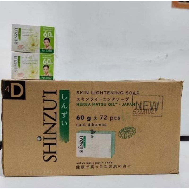 Jual SABUN SHINZUI 60 GR KARTONAN | Shopee Indonesia