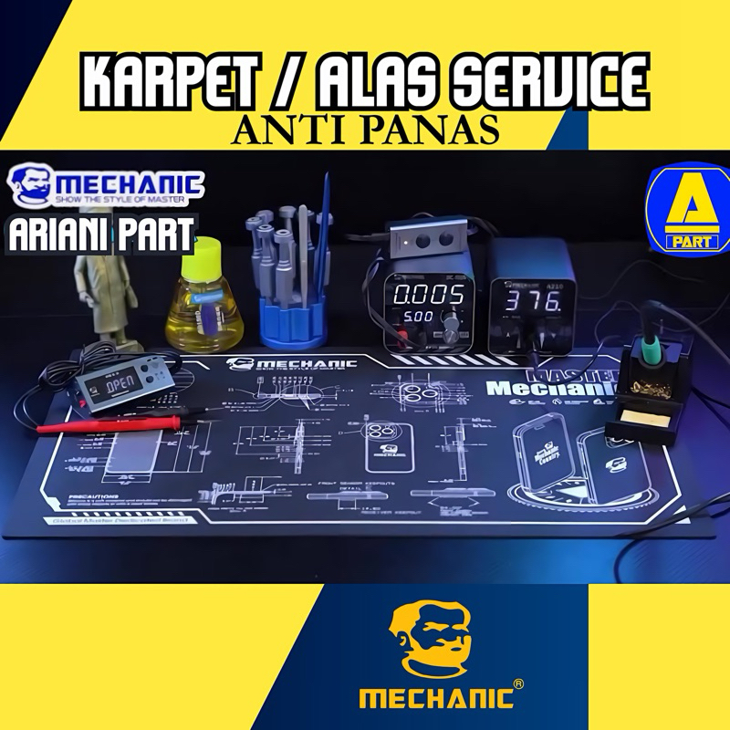 Jual KARPET KARET ANTI PANAS ALAS SERVICE MECHANIC TERBARU | Shopee ...