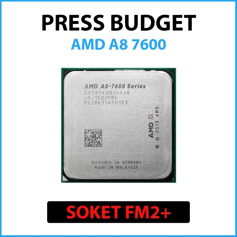 Jual Prosesor AMD A8 7600 4 Cores 3.8 Ghz Soket FM2+ DDR3 Support ...