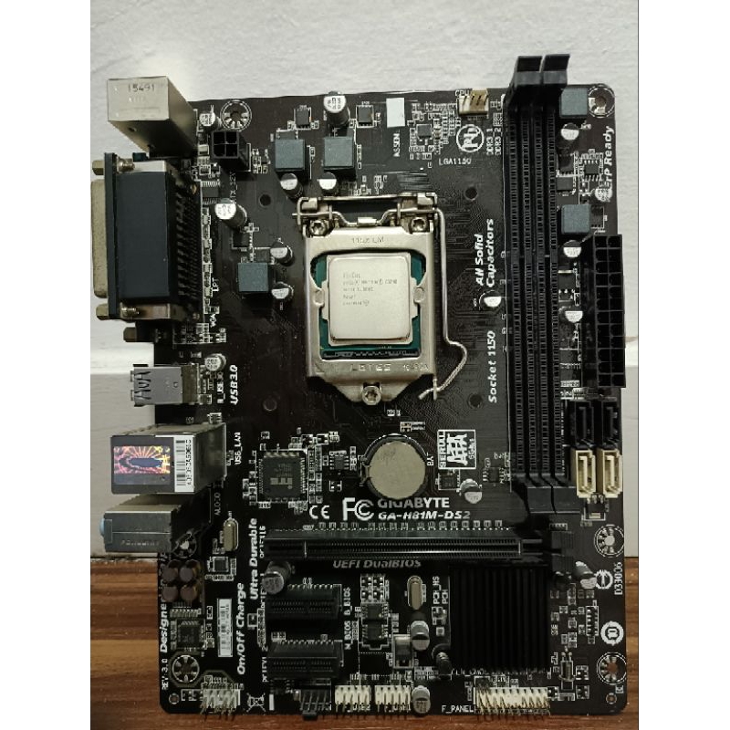 Jual Motherboard Gigabyte H81m Ds2 Lga 1150 | Shopee Indonesia