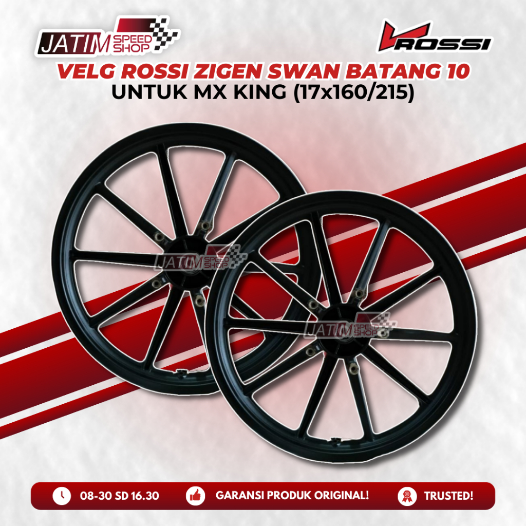 Jual V-Rossi Vrossi Velg Racing Batang 10 Palang 10 Untuk MX King MXK ...
