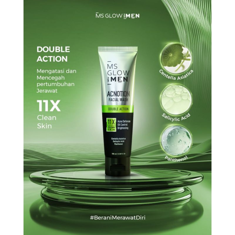 Jual Ms Men Facial Wash Acnotion (acne) | Shopee Indonesia