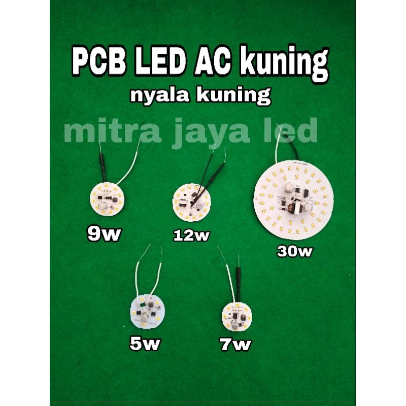 Jual PCB LED AC (kuning) | Shopee Indonesia