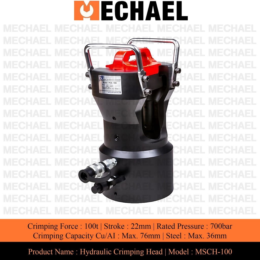 Jual Double Action Hydraulic Crimping Head MSCH-100 - Mechael | Shopee Indonesia