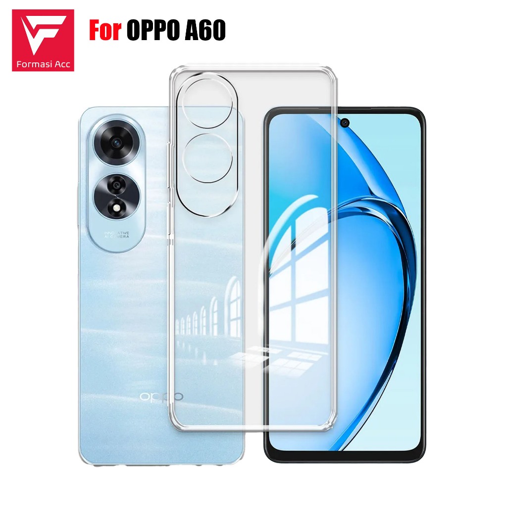 Jual NEW Case OPPO A60 Soft Case Clear HD Premium High Quality Casing ...