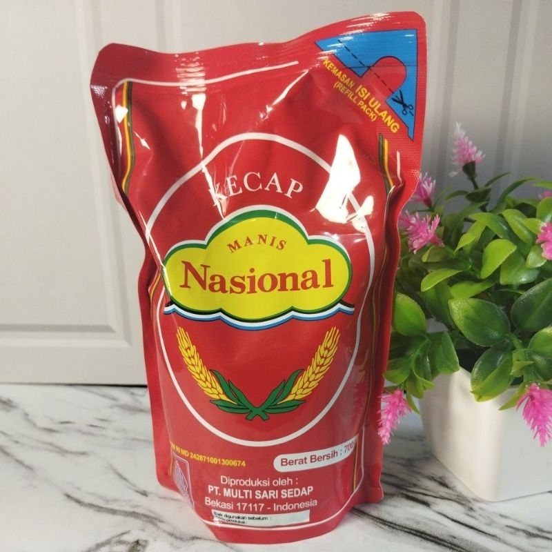 Jual Nasional Kecap Manis Refill 700 g | Shopee Indonesia