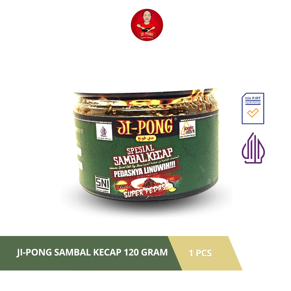 Jual Ji-Pong Sambal Kecap 120 Gram - 1 Pcs | Shopee Indonesia