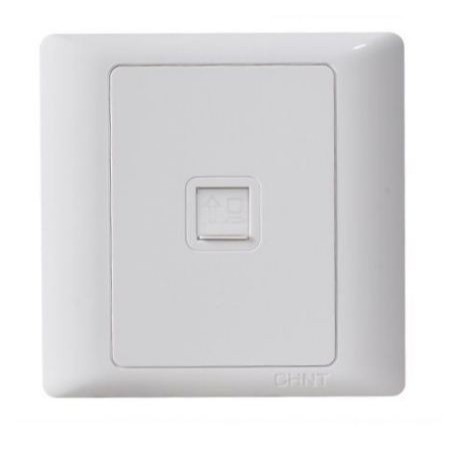 Jual Saklar 1-Gang 8-Core Data Socket NEW7-G20410 CHINT 9 ( Cat 6 ...