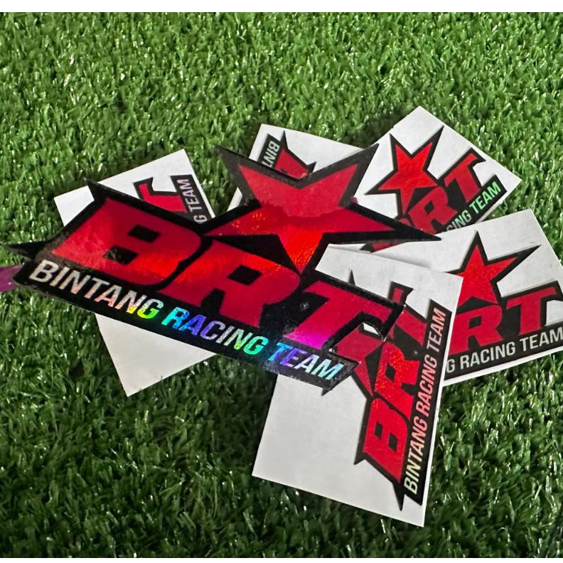 Jual STIKER BRT NYALA-STICKER BINTANG RACING TEAM CUTTING-STIKER ...