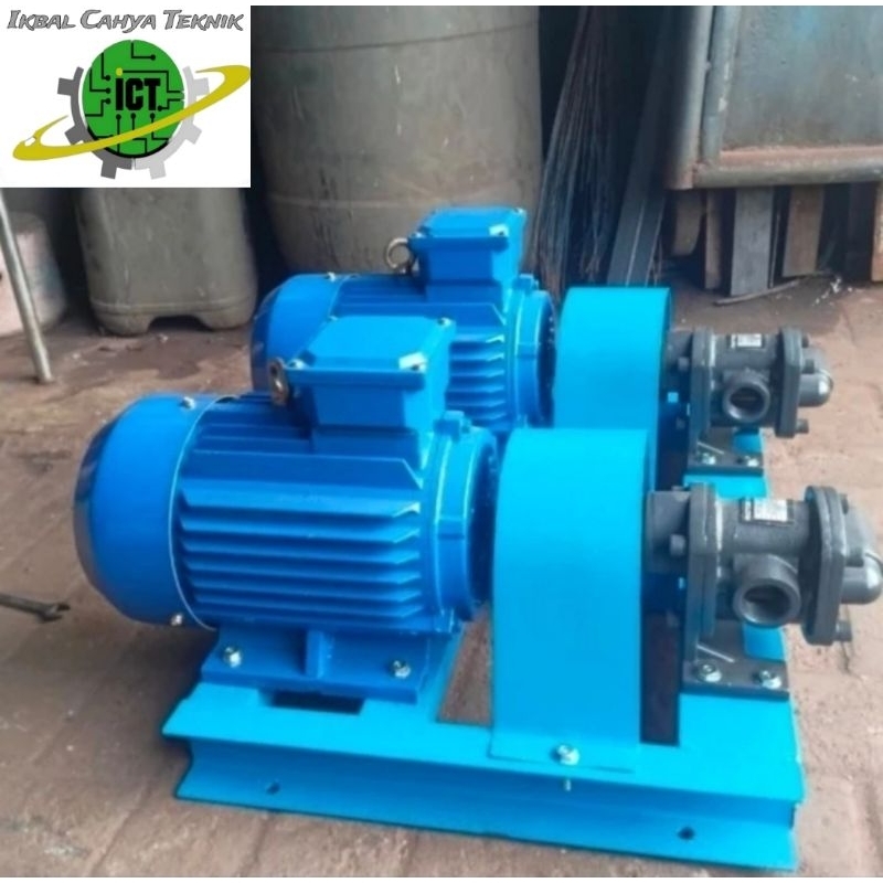 Jual GEAR PUMP ROTOR GL32-5 2,2KW 3HP 4POLE 3PHASE 380V - POMPA MINYAK | Shopee Indonesia