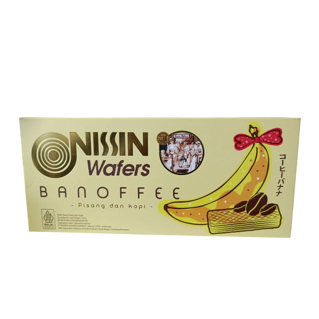 Jual Nissin Wafers BANOFFEE 137g | Shopee Indonesia