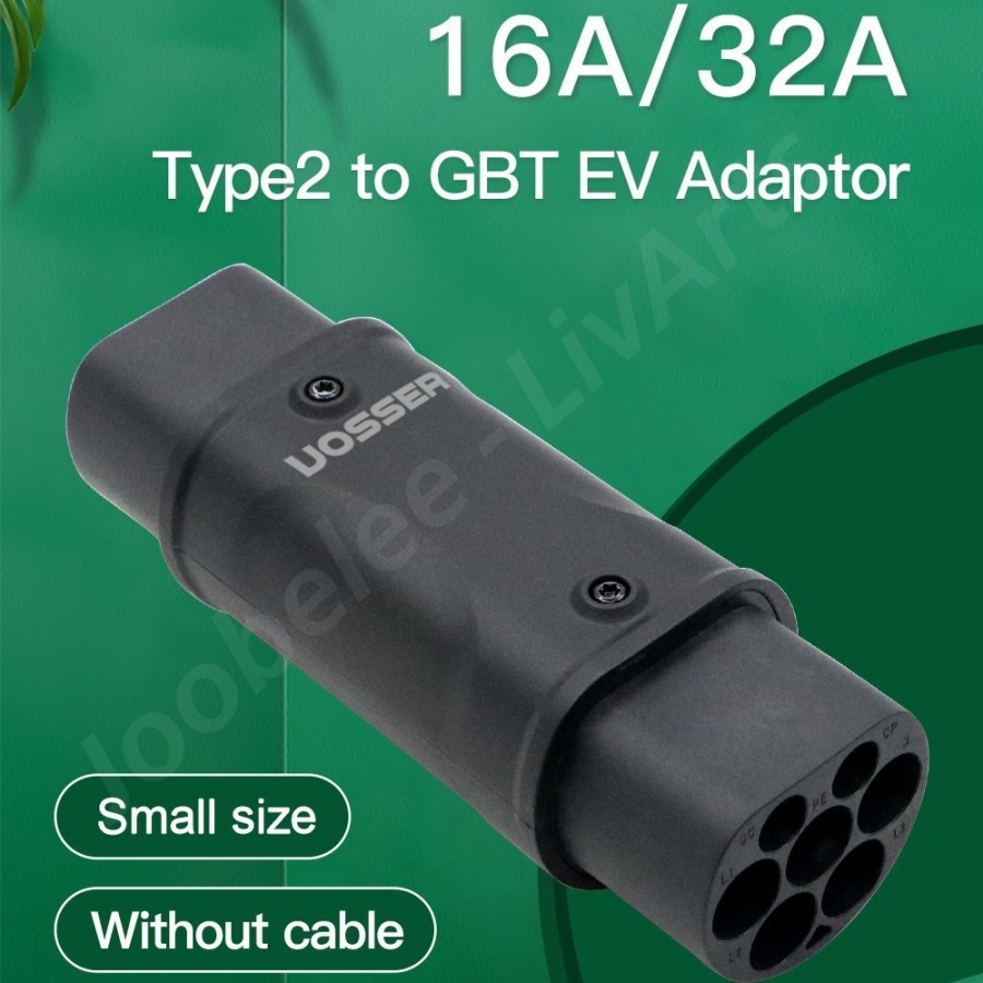 Jual Adapter EV Charger Type 2 Adaptor Ioniq 5 SPKLU ke GBT Wuling Air ...