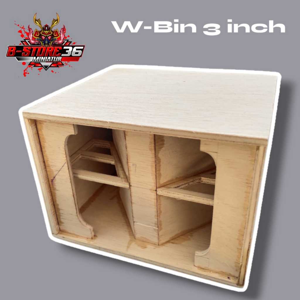 Jual Speaker Miniatur Box Model ATV/W-BIN 3 Inch Triplek Baru | Shopee ...