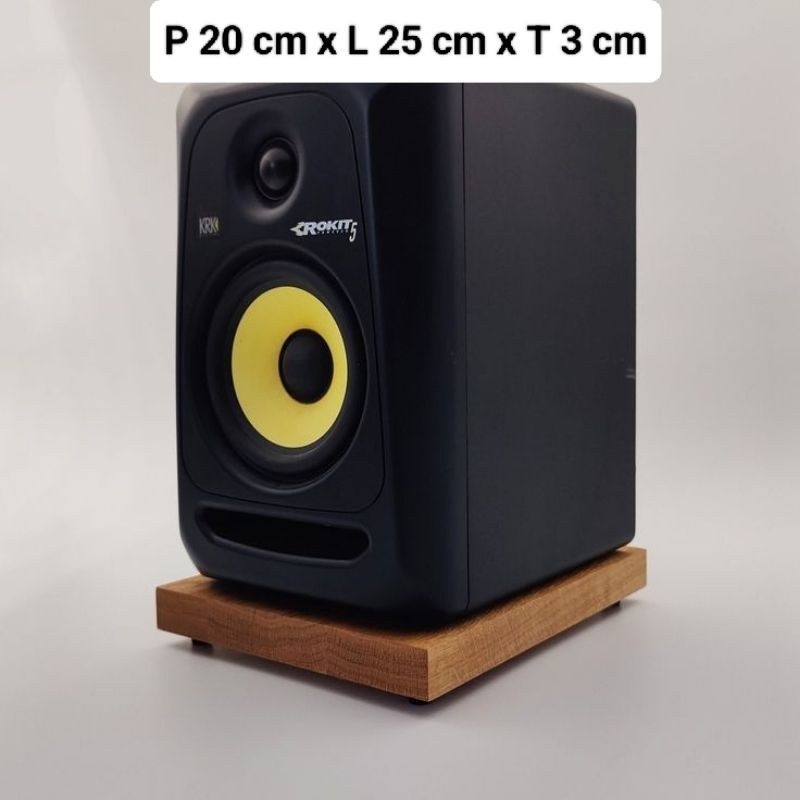 Jual Stand speaker monitor Dudukan speaker aktif Tatakan speaker kayu ...
