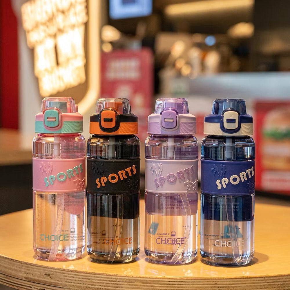 Jual botol minum sport premium 2 in 1 sedotan dan teguk BPA free holder ...