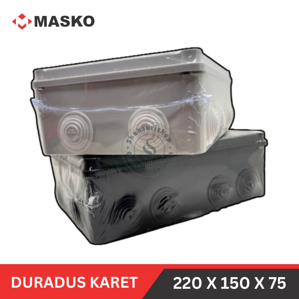 Jual DORADOS KOTAK DURADUS PLASTIK MERK MASKO 220 X 150 X 75 MM PUTIH ...