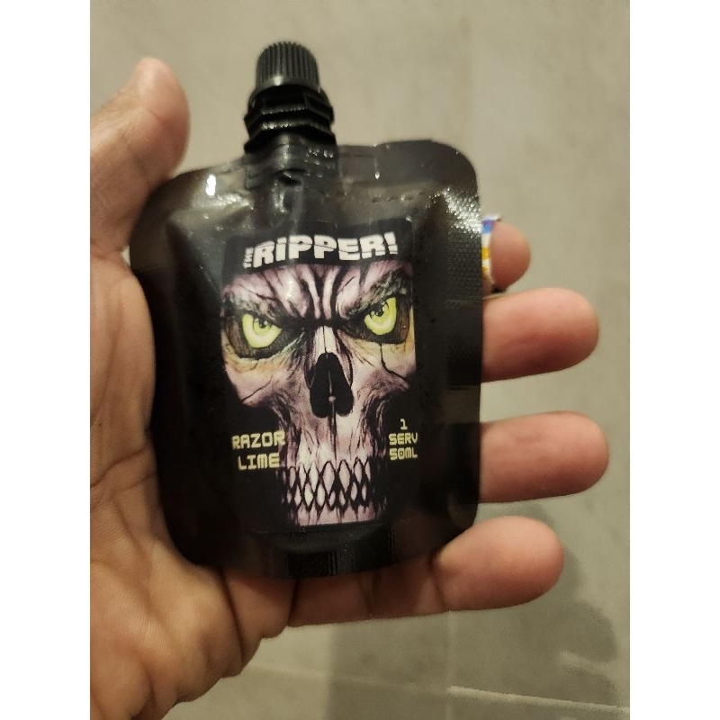 Jual JNX THE ripper SACHET 1 SERVING PWO fat burner siap minum 50 ml ...