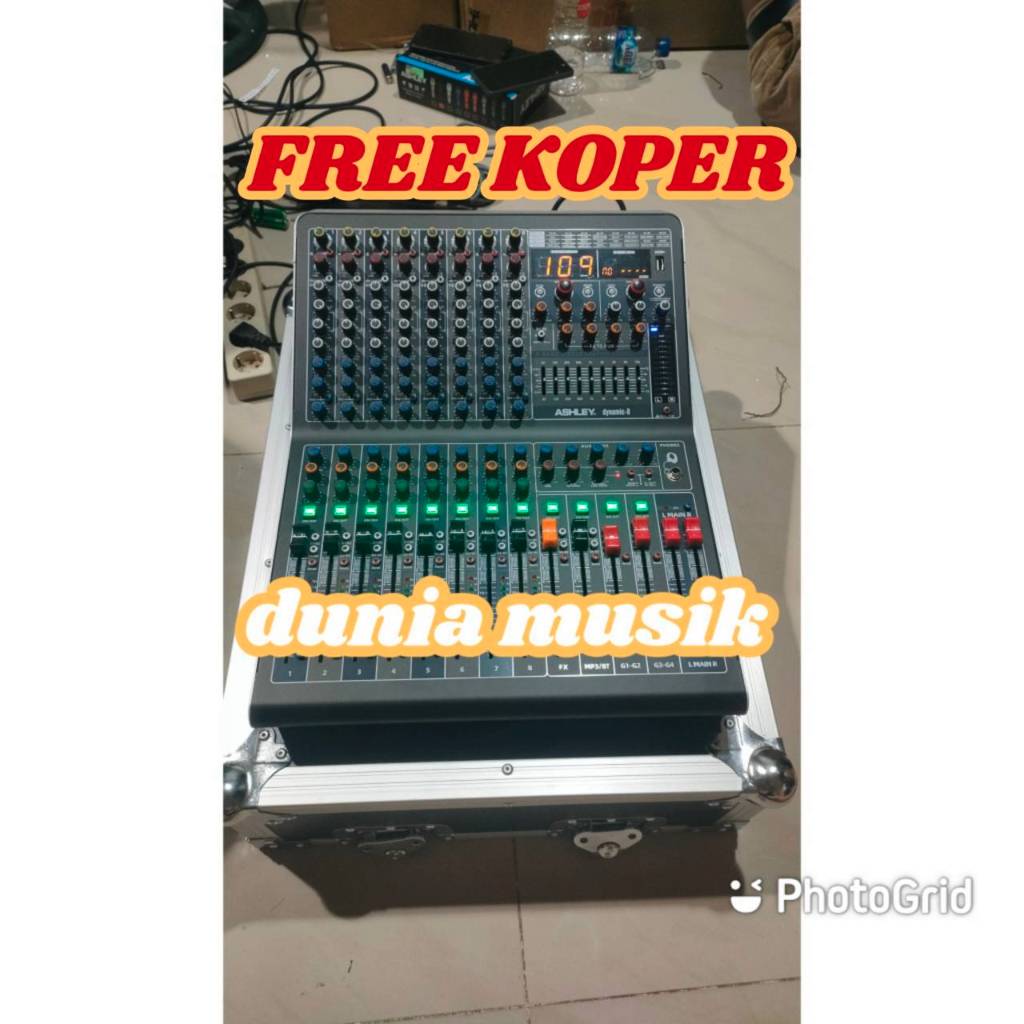 Jual MIXER AUDIO ASHLEY DYNAMIC8 DYNAMIC 8 ORIGINAL | Shopee Indonesia